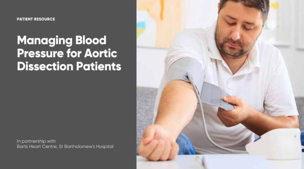 Blood Pressure Management for Aortic Dissection Patients